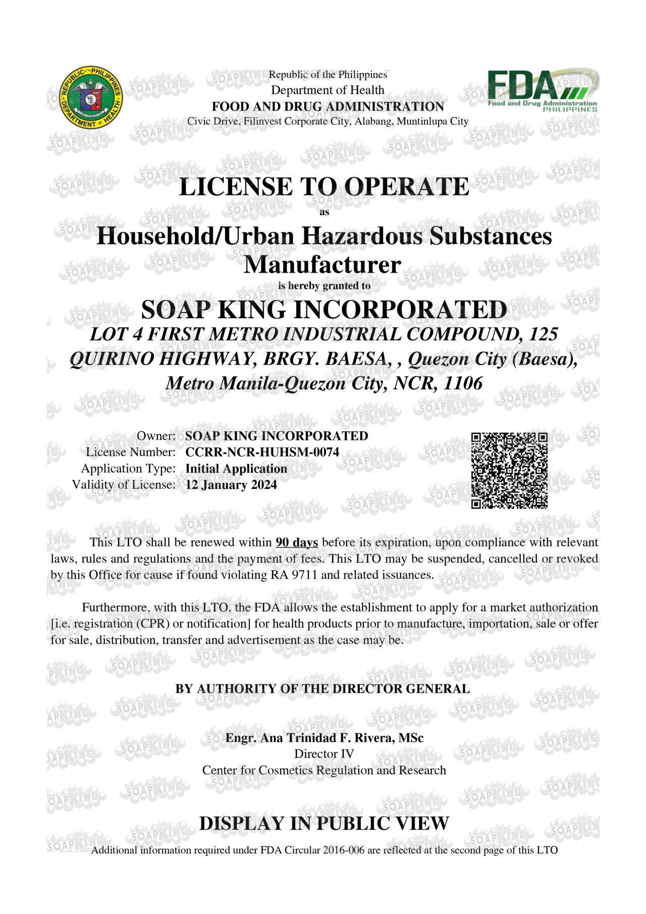 SOAP KING INC PHILIPPINES | Let our products work for you!